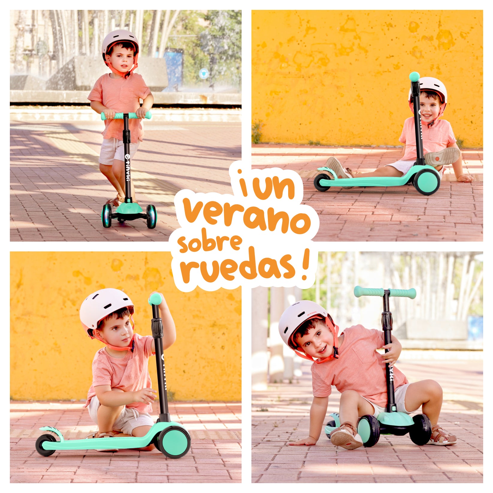 Patinete Niño 2 Años a 6 - Patinete Infantil para Niños y Niñas – Tinyki